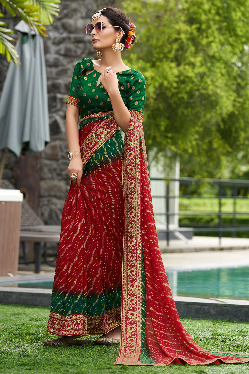 Georgette Sarees - Shop Georgette Sari Online at Best Prices in India ...
