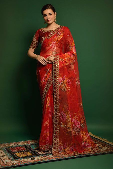 Georgette Sarees - Shop Georgette Sari Online at Best Prices in India ...