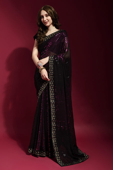 Georgette Sarees - Shop Georgette Sari Online at Best Prices in India ...