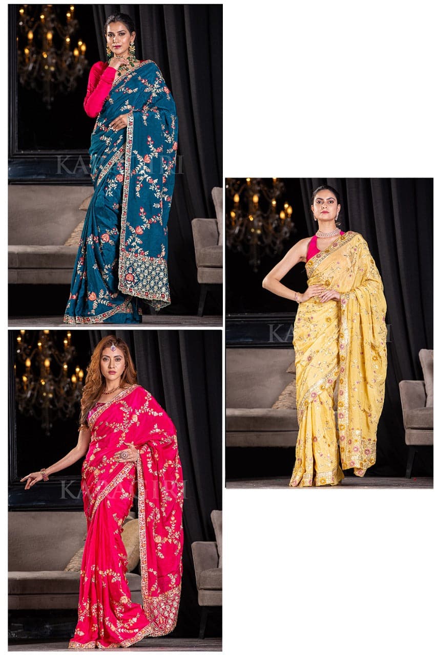 Designer Saree Combo – Karagiri