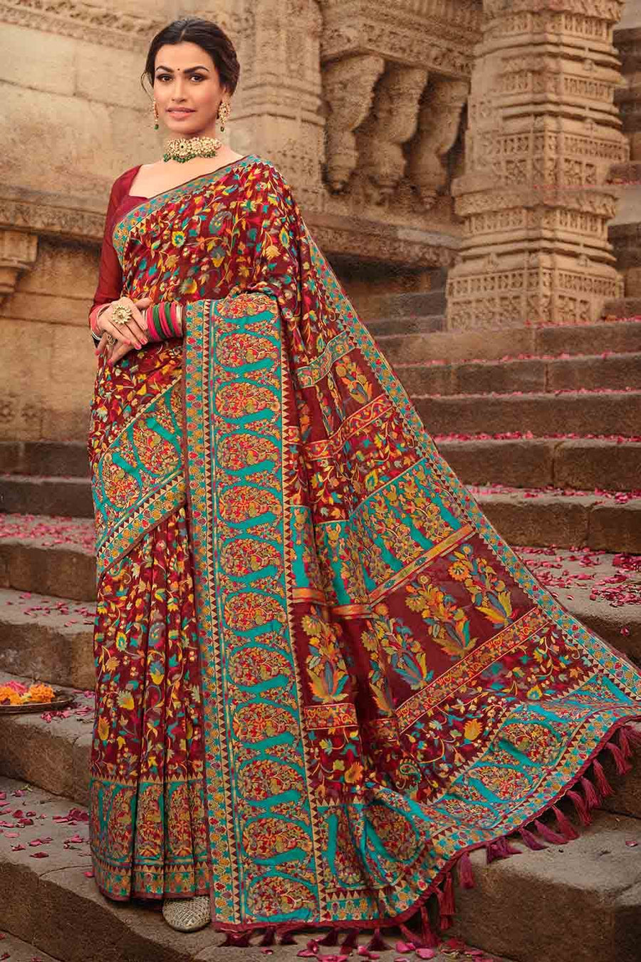 Shop Designer Fancy Sarees Online at Karagiri
