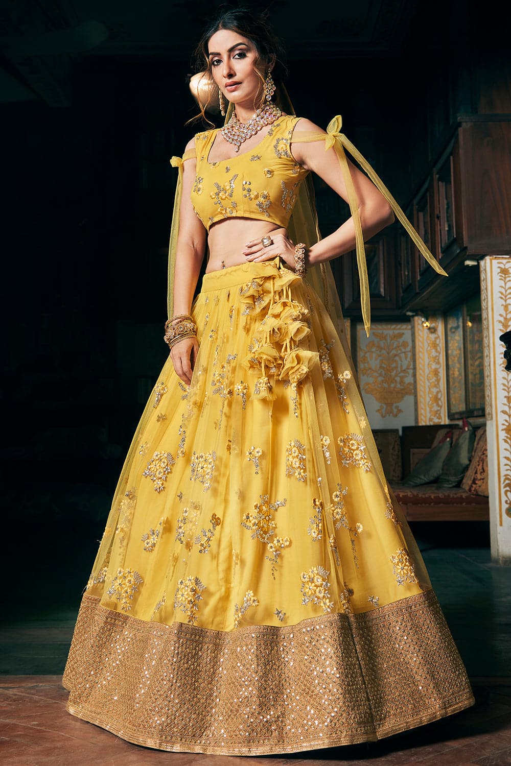 Lehengas(लहंगा) - Buy Lehenga Choli for Women Online at Karagiri