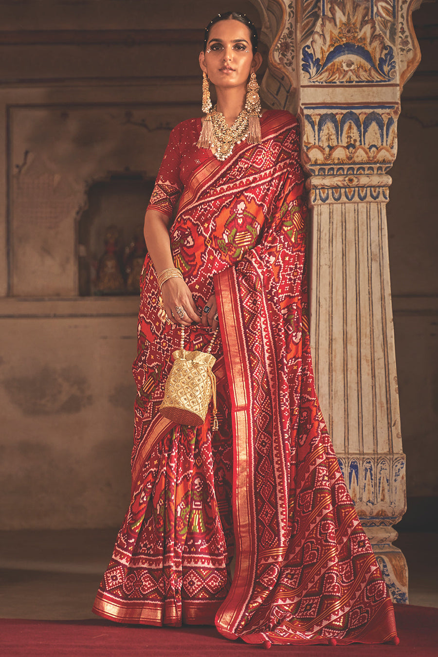 Patan Patola Sarees - Buy Patan Patola Sarees Online at Karagiri