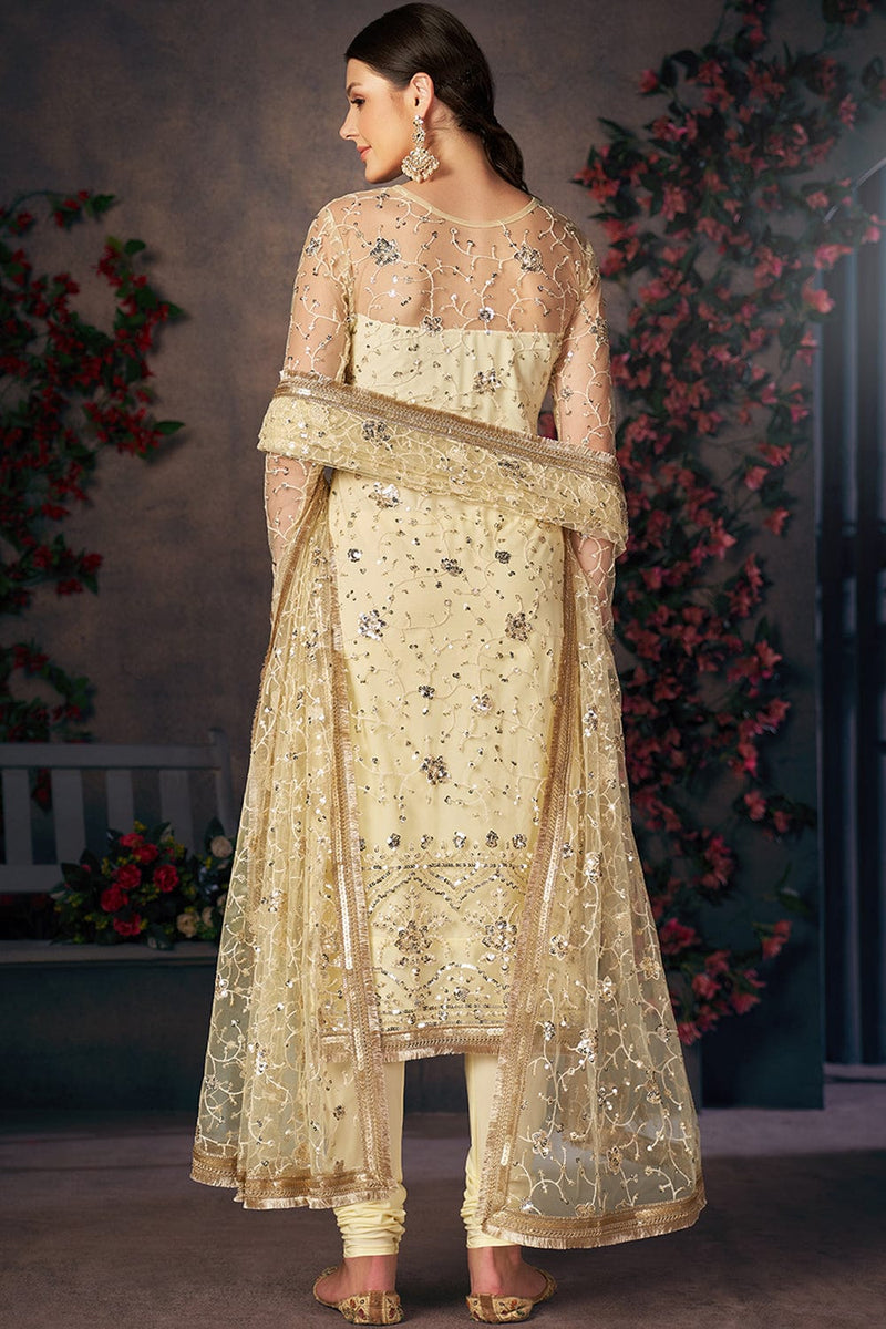 Buy Daffodil Yellow Salwar Suit online-Karagiri